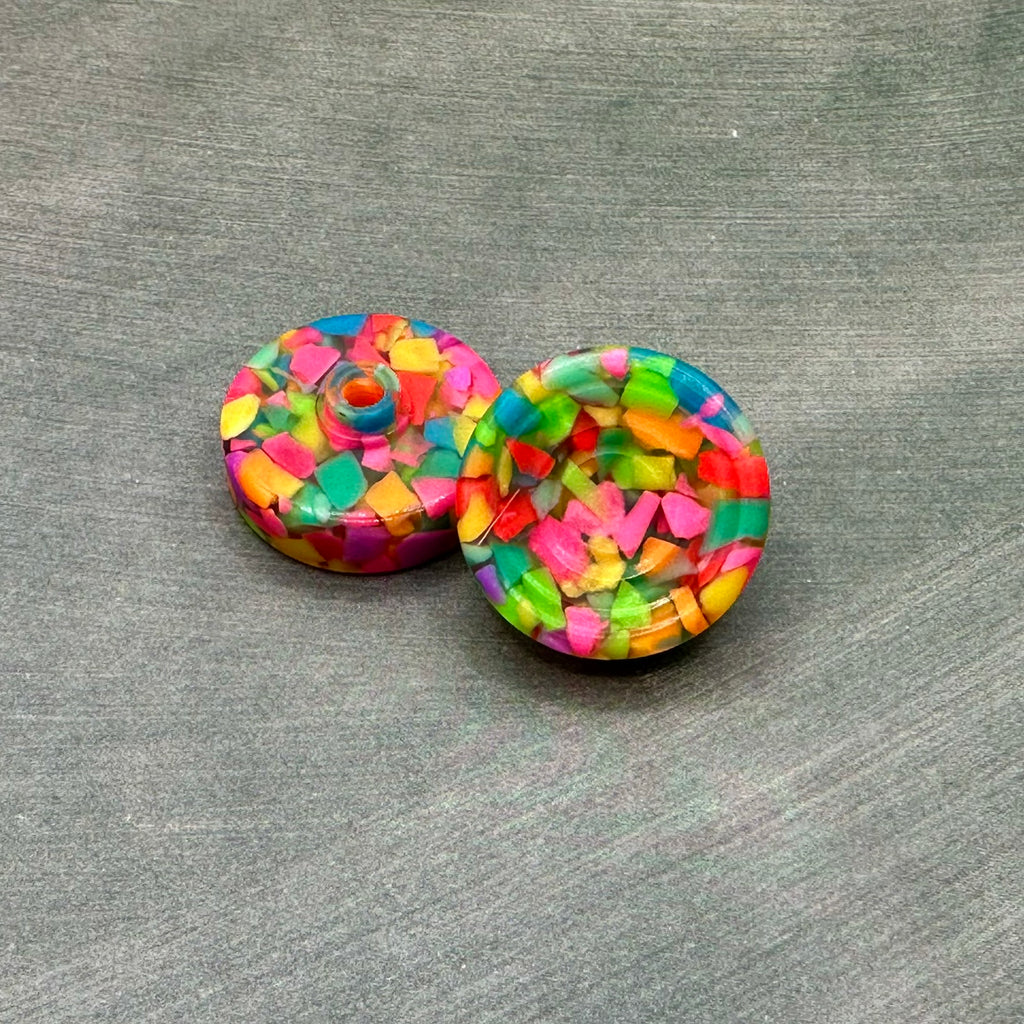 Confetti Phantom Smooth Buttons & Bead Combo – 2R Designs